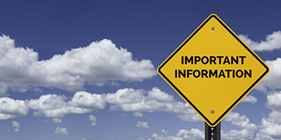 Important information - Cal Water