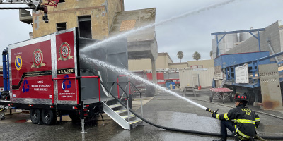 Salinas Fire and Cal Water Partner on DRAFTS Unit - Cal Water