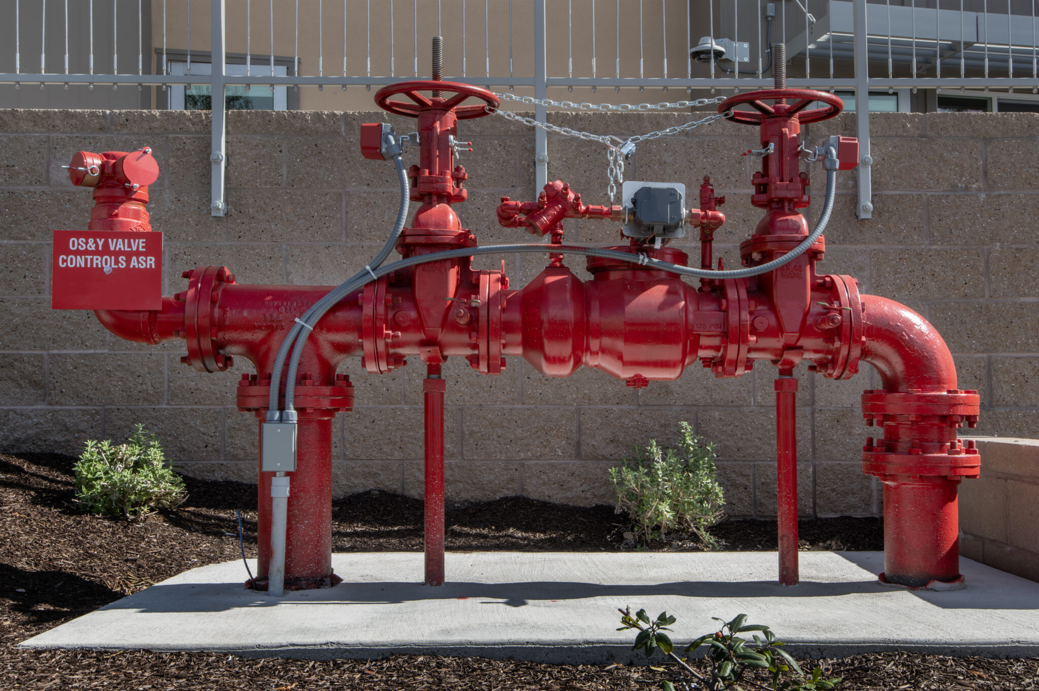 Backflow Preventer for Fire Sprinkler System - Cal Water